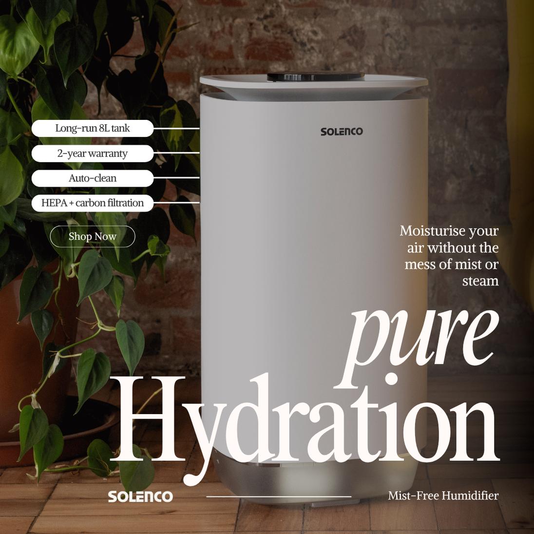 Buy Award Winning Home Air Treatment Solutions — Solenco