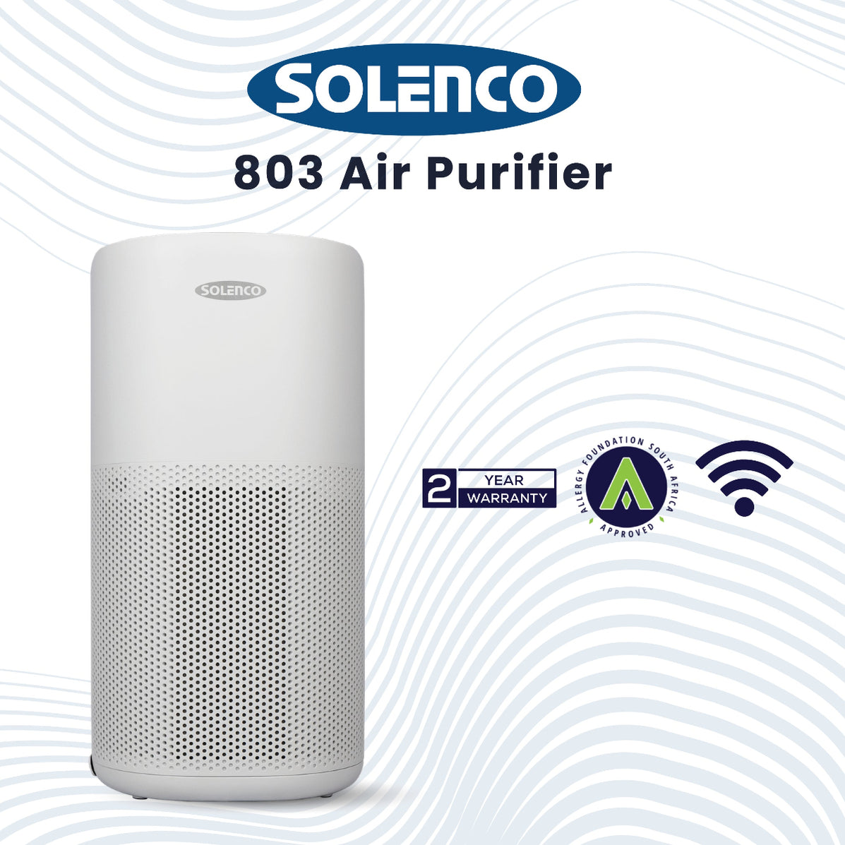 Solenco 803 Air Purifier - Advanced 5-Stage Filtration for Clean ...